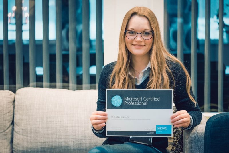 Linn har klarat sin MCP-certifiering - Basalt